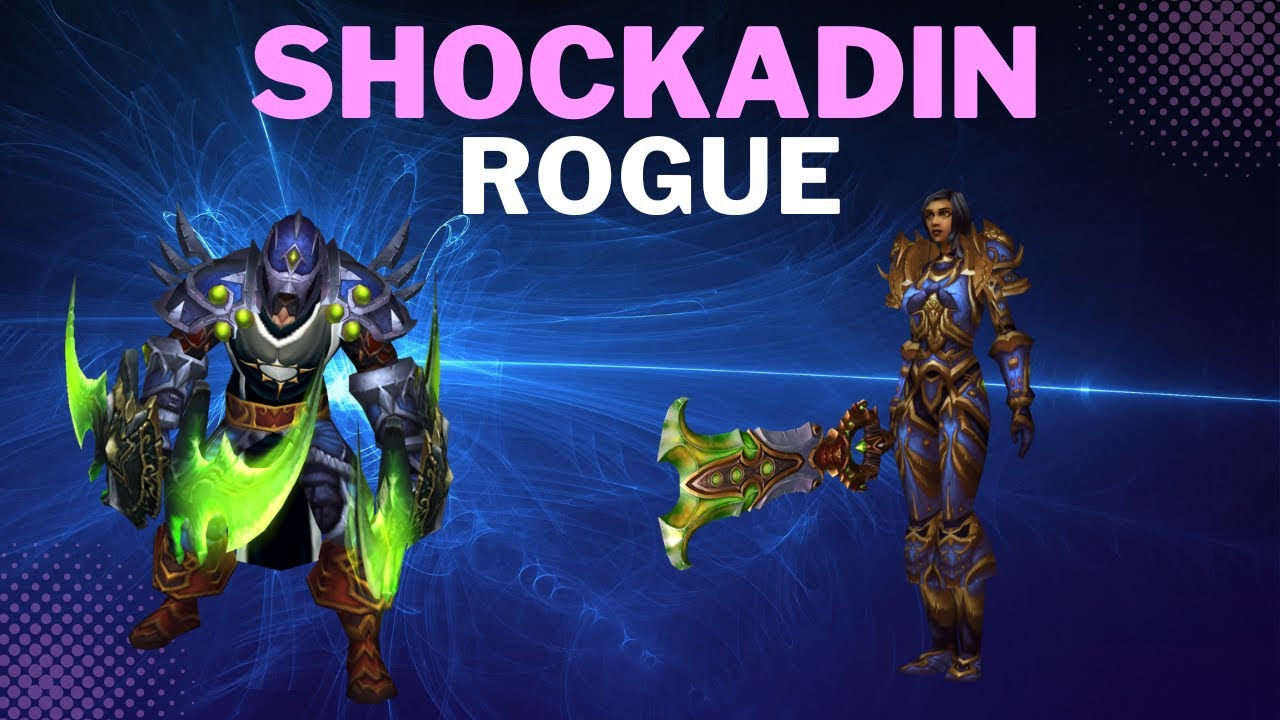 RANK 1 ROGUE + WARGLAIVES + SHOCKADIN= BIG DAM - YouTube