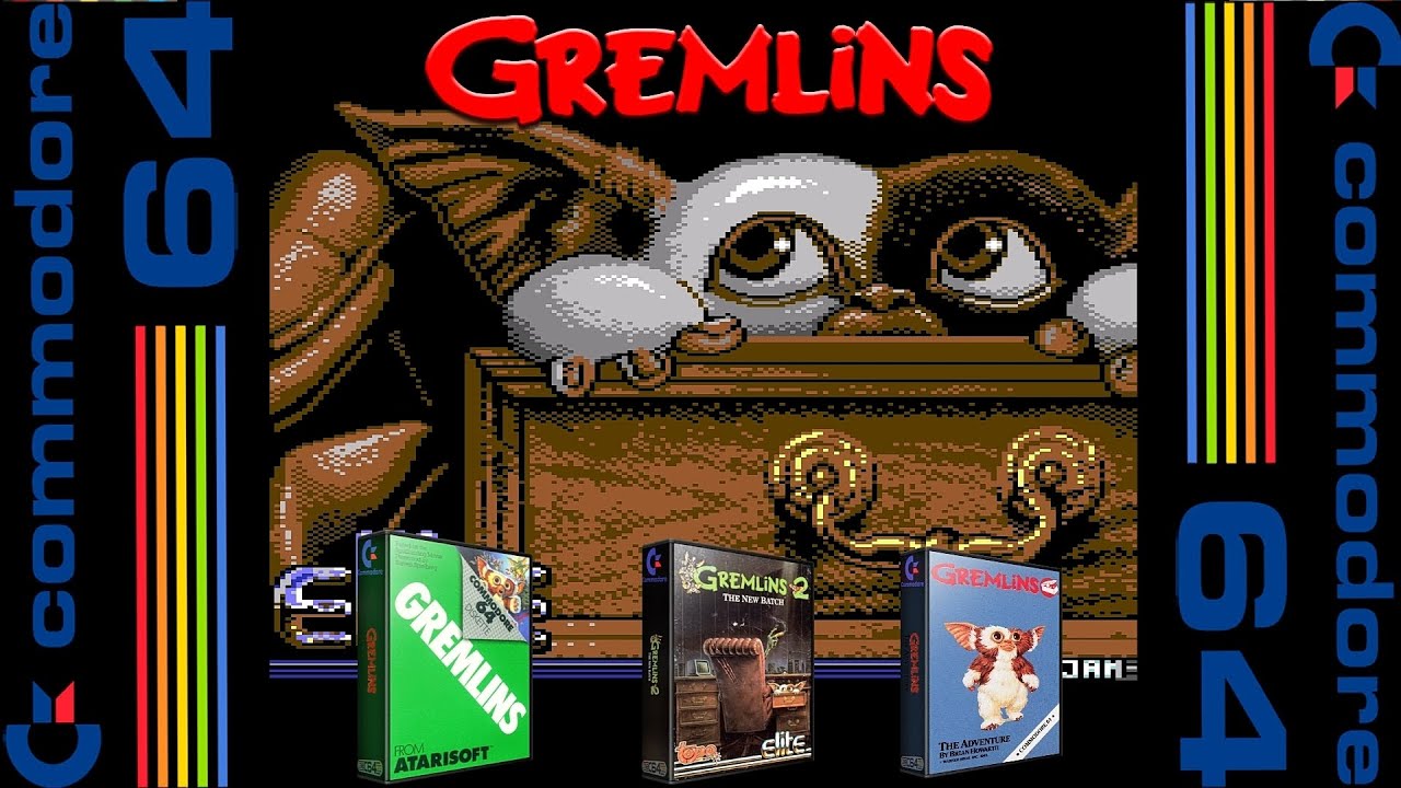 Gremlins Games C64 (1984 To 1990) - YouTube
