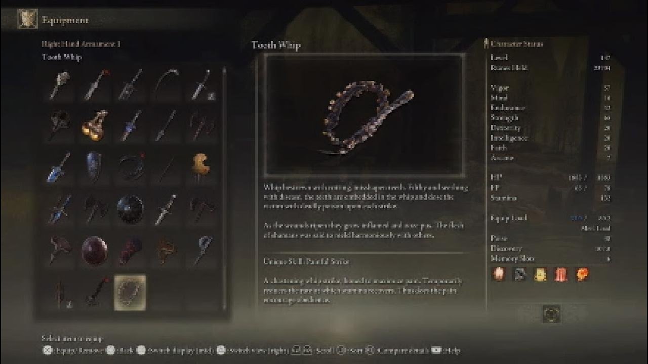 Elden Ring Tooth Whip Location - YouTube