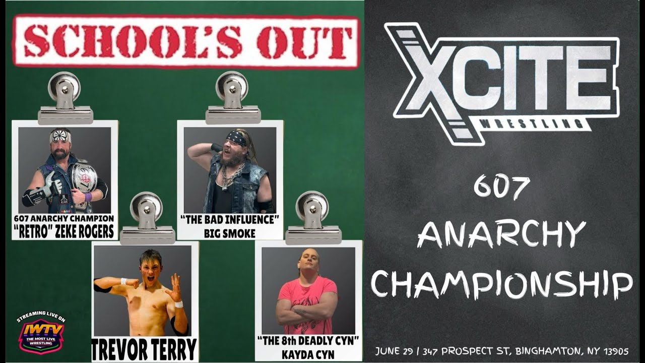 Xcite Pro Wrestling Presents: School's Out - Trevor Terry Vs Kayda Cyn ...