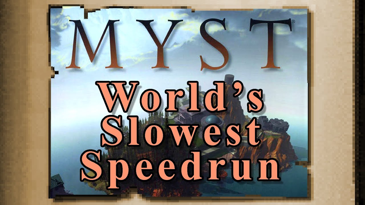 Myst: World's Slowest Speedrun - YouTube