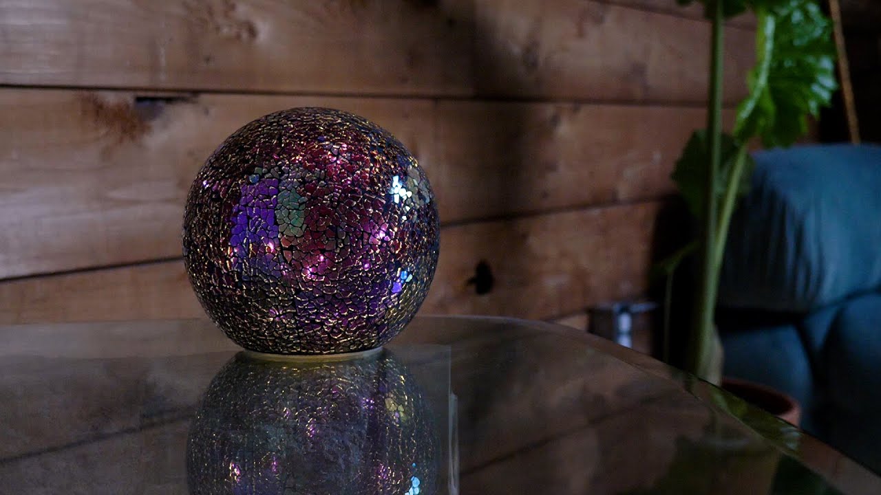 Cosmos LED Globe | Trending Home Decor | Relaxus Products - YouTube