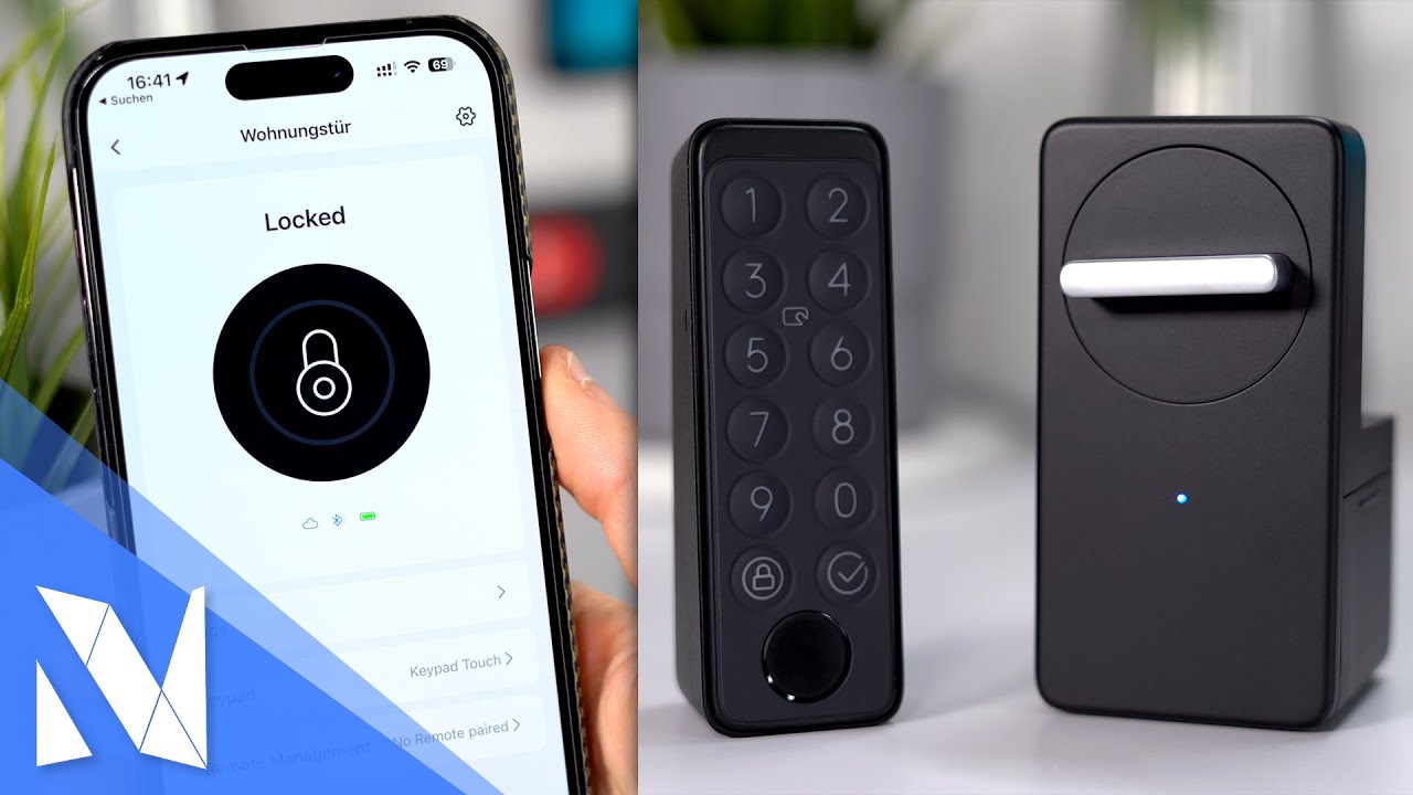 Smartes Türschloss mit Keypad, Touch, NFC-Karte und App - SwitchBot ...