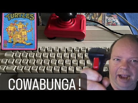 Retro Play TEENAGE MUTANT HERO TURTLES ( Commodore 64 ) - YouTube