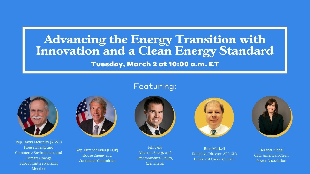 Advancing the Energy Transition with Innovation and a Clean Energy ...