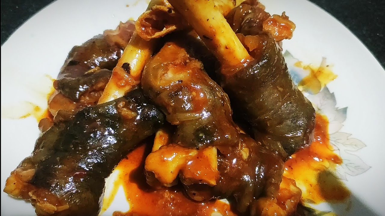 मटन पाया बनाने का आसान तरीका/ Mutton Paya/kharoda recipe 🐐 - YouTube