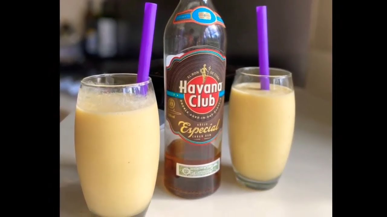 CUBA in a glass - COCONUT PINAPPLE MANGO BANANA #SMOOTHIE | #Vitamix ...