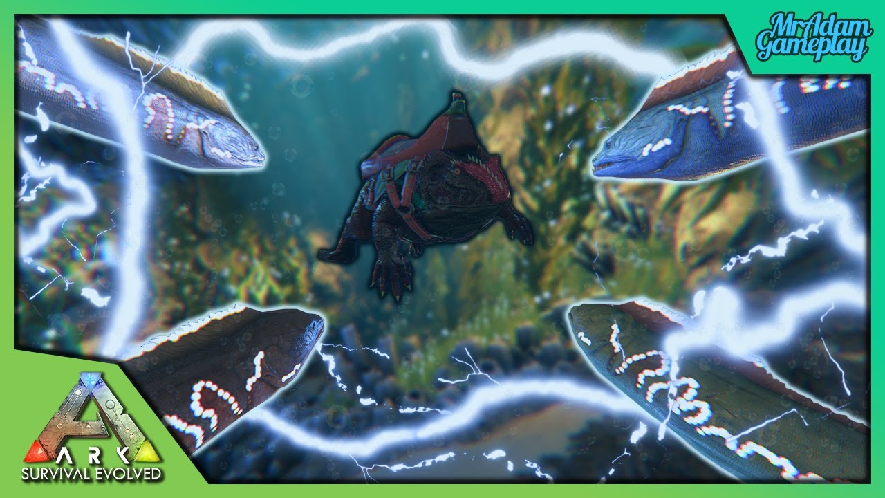 ARK: Survival Evolved | The Island Ep40 | Ambushed By Eels!! - YouTube