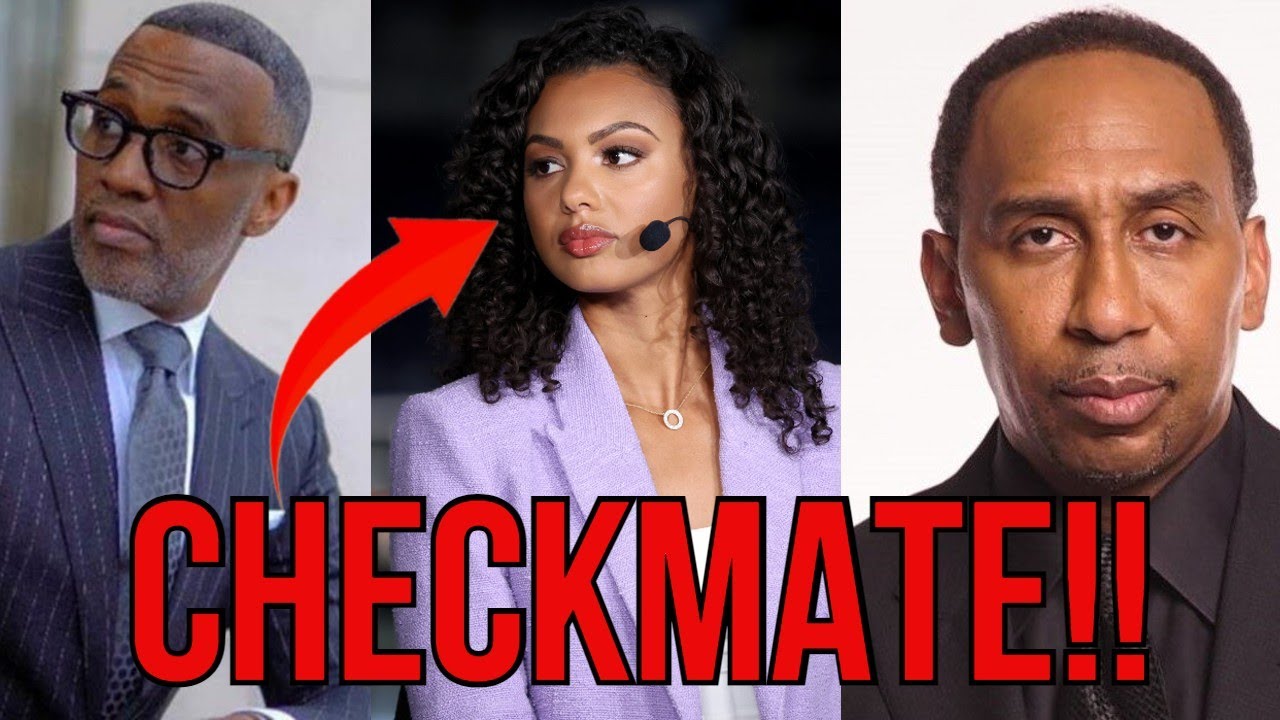 Stephen A Smith Checking Malika Andrews Demonstrates Why Men Are Opting ...