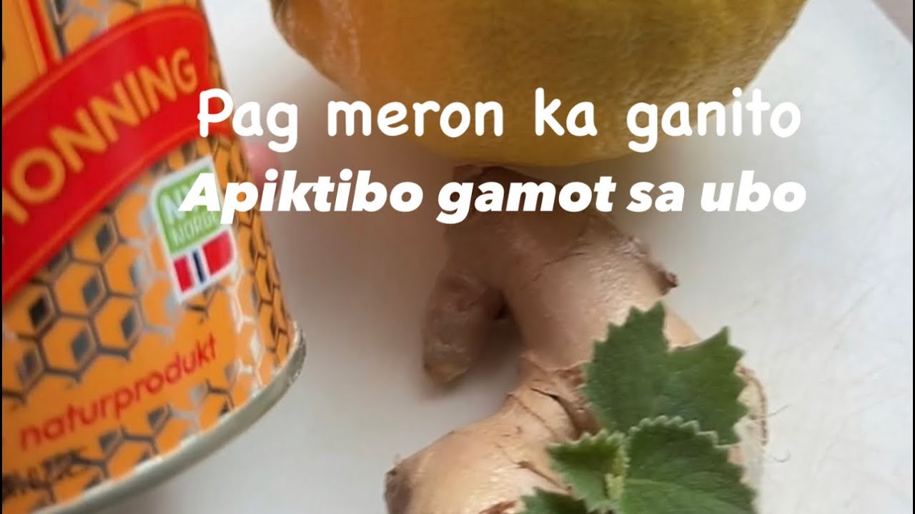 #ito yong gamit apiktibo para sa ubo. #organic - YouTube