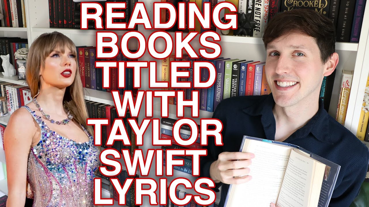 I READ BOOKS TITLED WITH TAYLOR SWIFT SONGS - YouTube