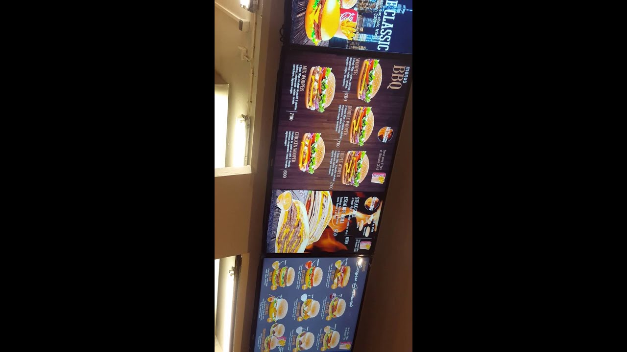 Menu board - YouTube
