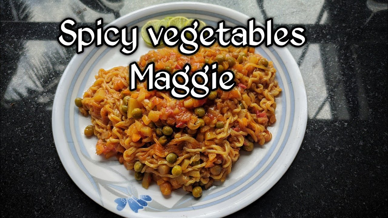 How to make spicy vegetables Maggie - YouTube