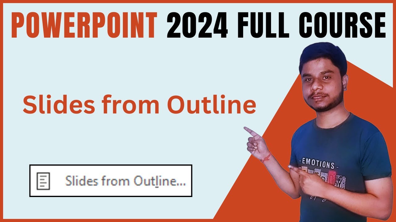 Slides from Outline In PowerPoint | PowerPoint full course in Hindi ...
