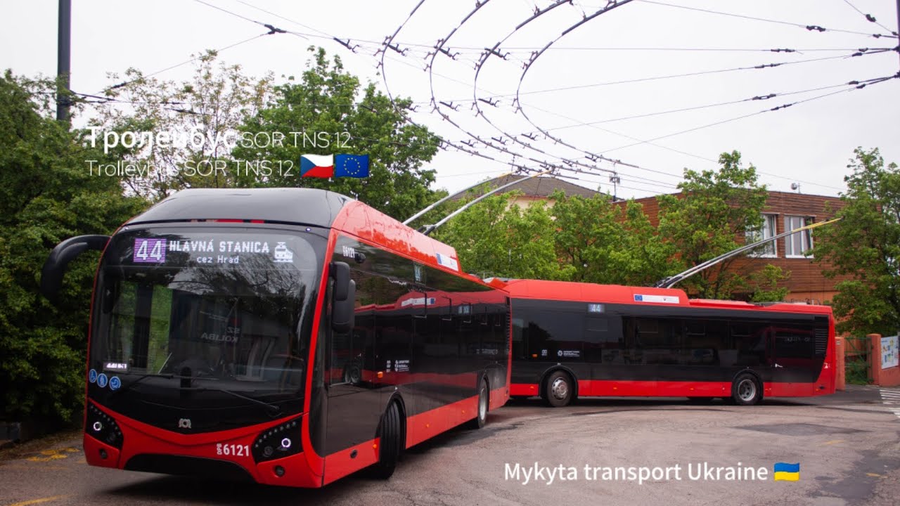 Розповідь про тролейбуса SOR TNS 12. The story of the SOR TNS 12 ...