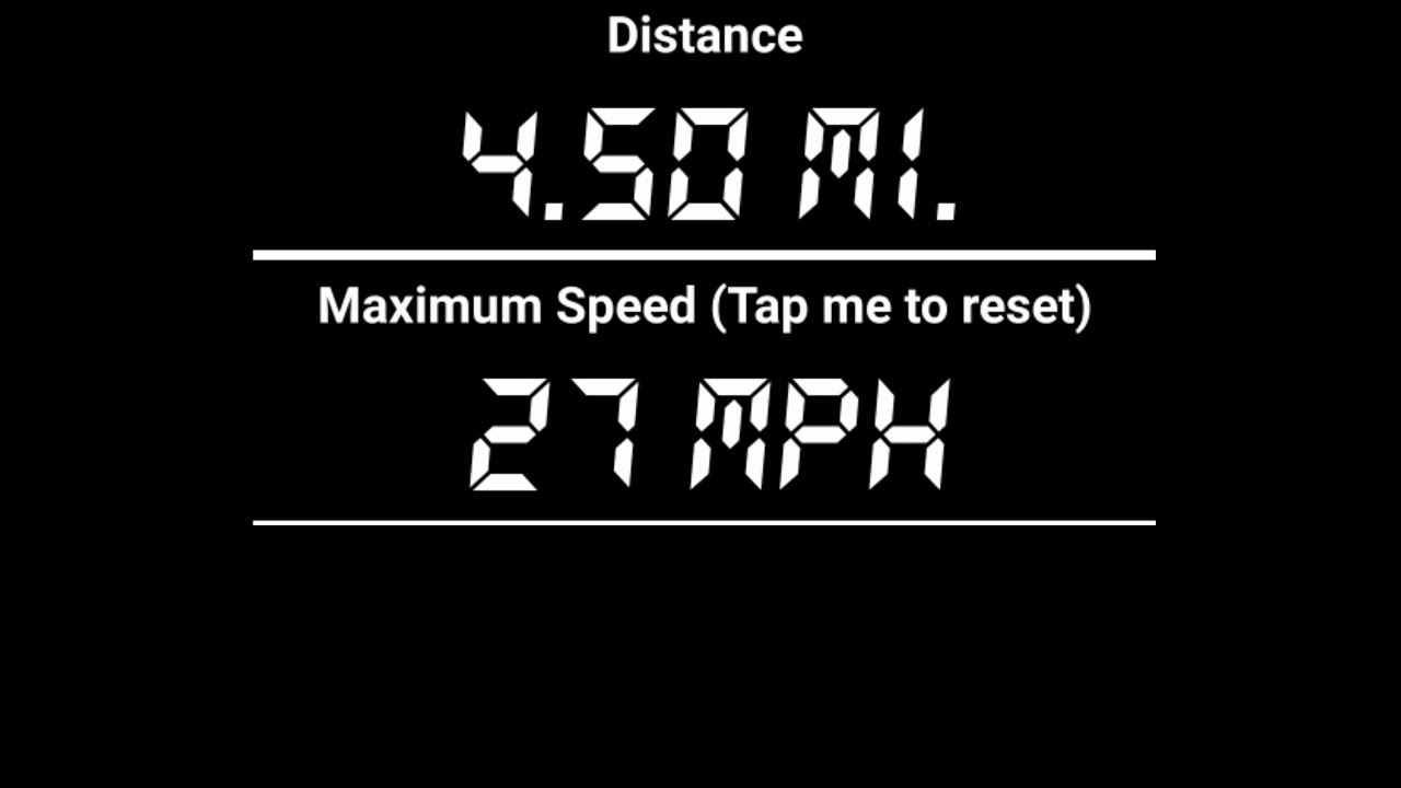 27 mph speed run - YouTube
