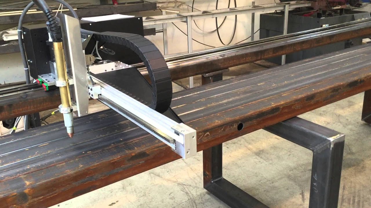 MACH4 CNC PLASMA TEST - YouTube