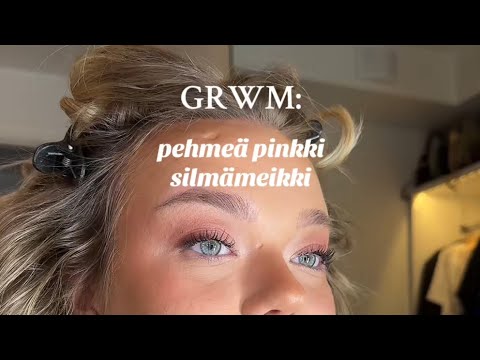 Pehmeä pinkki silmämeikki - YouTube
