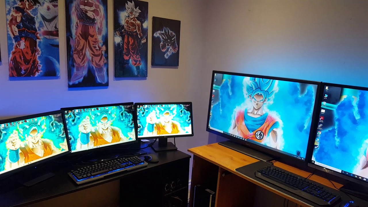 Dragon Ball Z Gaming Setup! Fresh look for This year! - YouTube