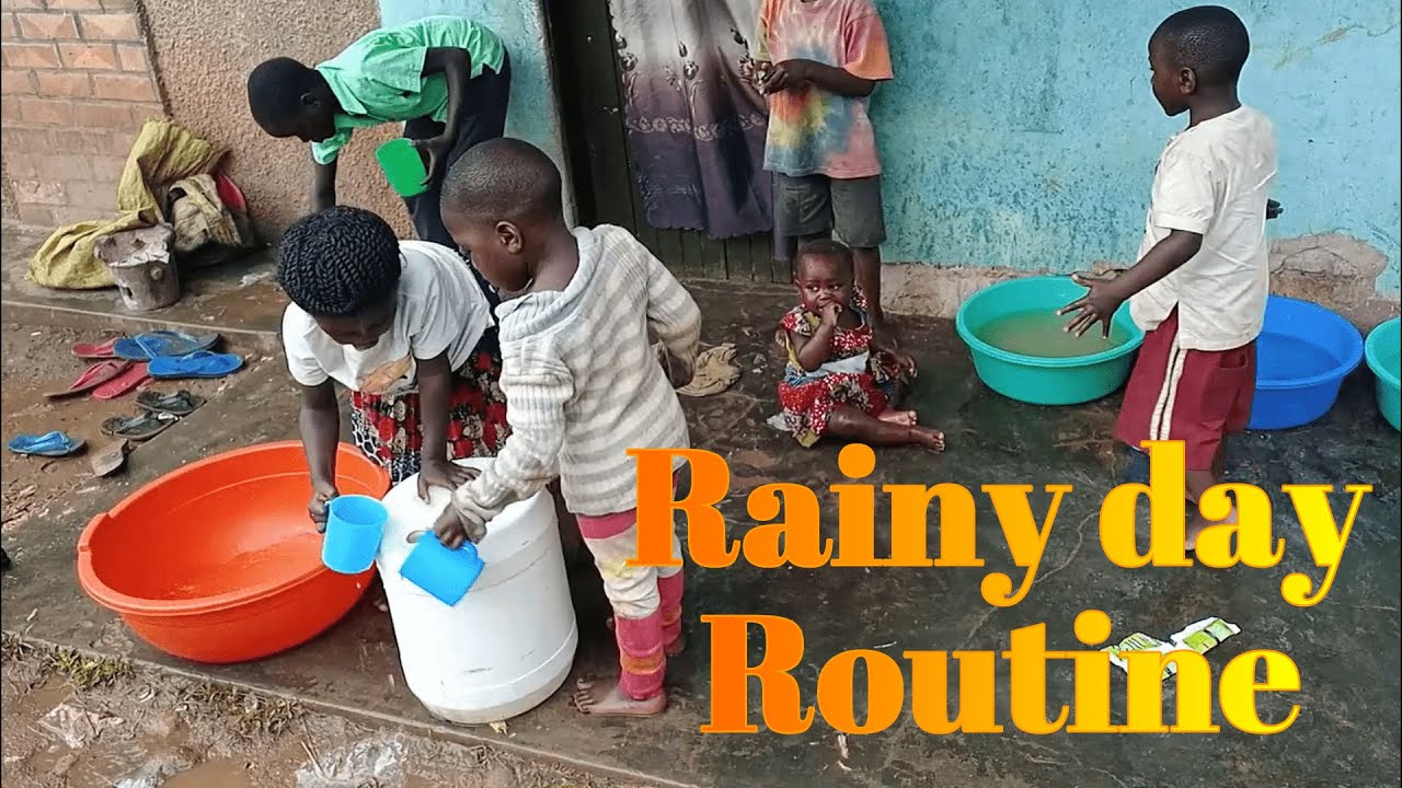 Rainy day routine【uganda news】Lovely smile - YouTube