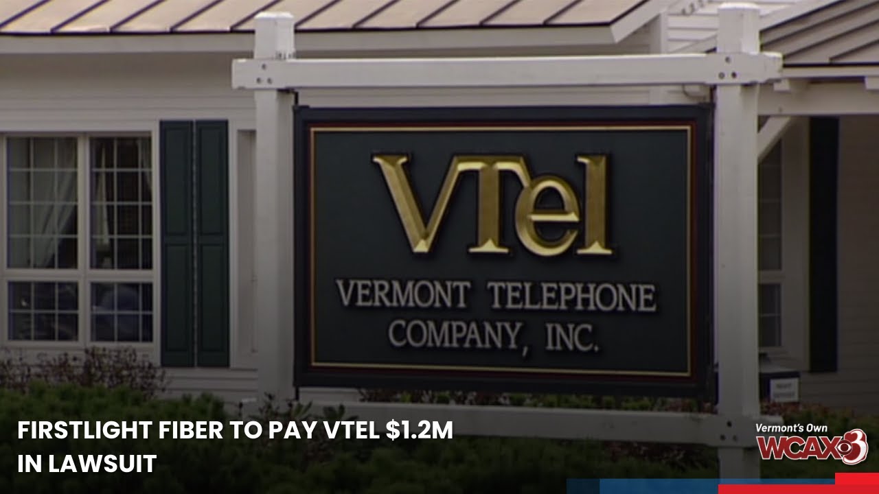 FirstLight Fiber to pay VTel $1.2M in lawsuit - YouTube