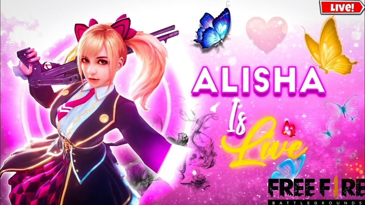 FREE FIRE LIVE 🔴 FREE FIRE GIRL LIVE 🔥 GIVEAWAYẞ💎 + GUILD TEST 💫 # ...