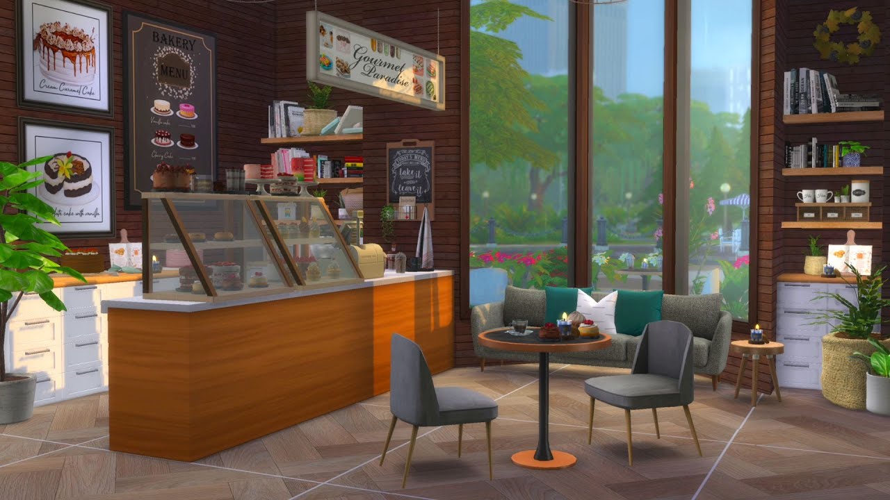NYC Summer Coffee Shop Ambience | Rain Sounds for Work, Study and Relax ...