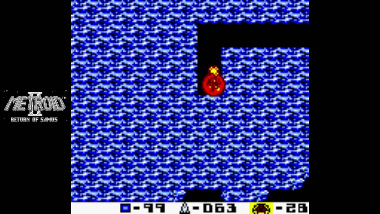 Metroid II: Return of Samus [GB] Playthrough #02, Area 2: Metroids 33 ...