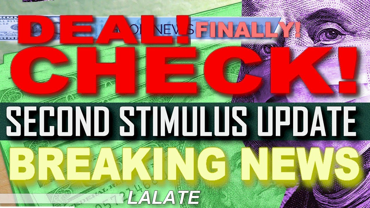 FINALLY! SECOND STIMULUS CHECK BILL & THE NEW STIMULUS CHECK! | Second ...