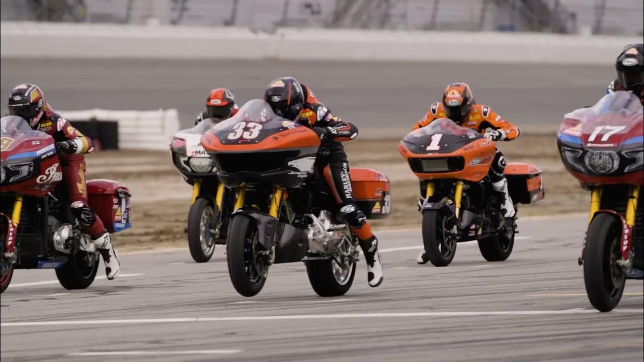 Harley Davidson Factory Race Team X Rockford Fosgate - Daytona - YouTube