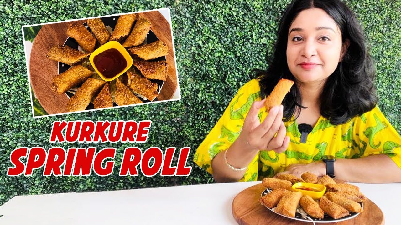 Ever Tried Kurkure Spring Rolls🤗? | Famous Street Food | Fun2oosh Food ...
