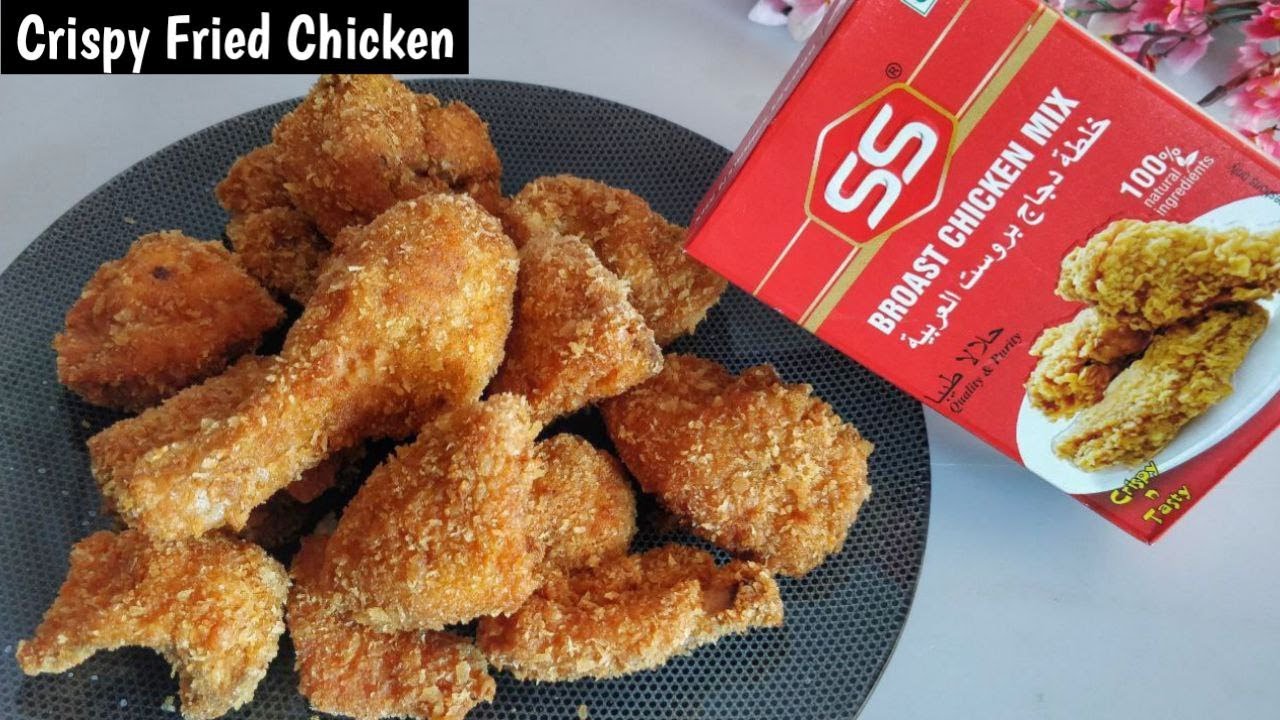 Crispy Fried Chicken using Broast Chicken mix by SS Masala | Quick and ...