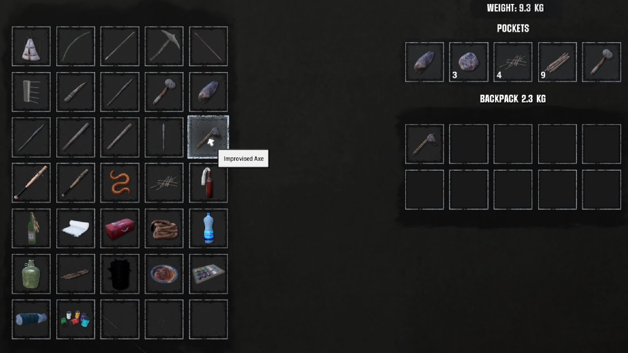 How to Craft an Improvised Axe in Humanitz (Step by Step) - YouTube