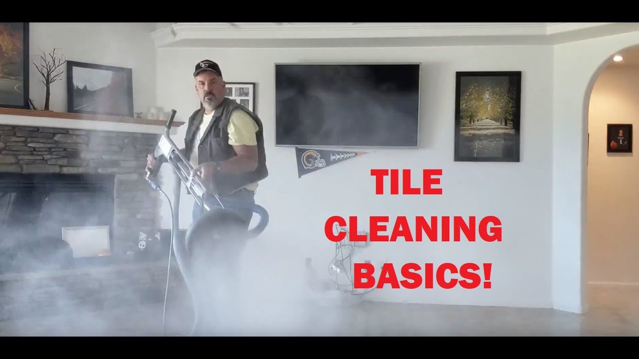 A Great Customer Films Me Explaining Our Tile & Grout Cleaning Process ...