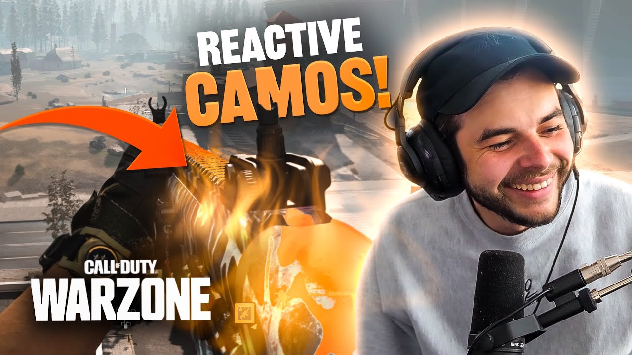 REACTIVE CAMOS ARE COMING TO WARZONE?! (Call Of Duty: Warzone) - YouTube