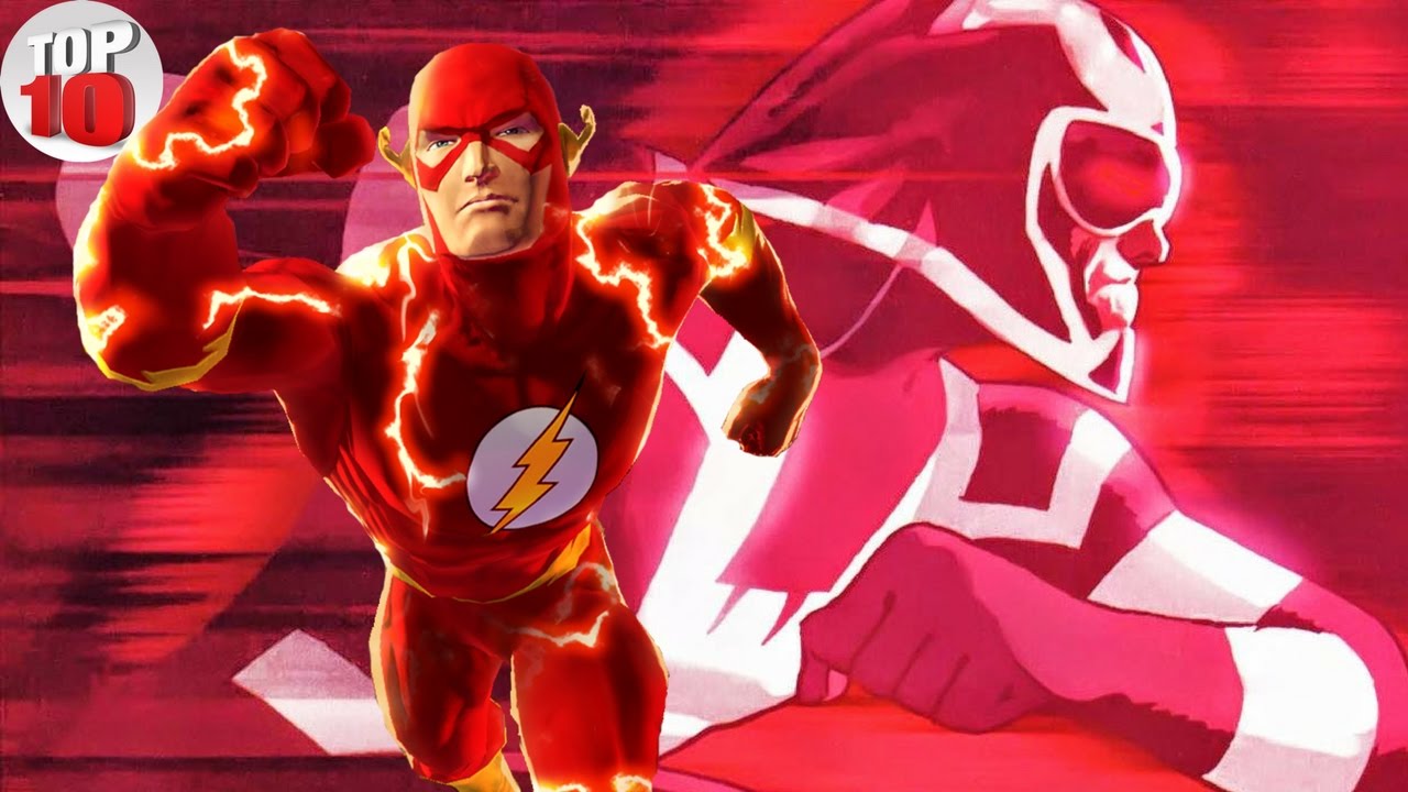 Top 10 Fastest Superheroes In All Of Comics - YouTube