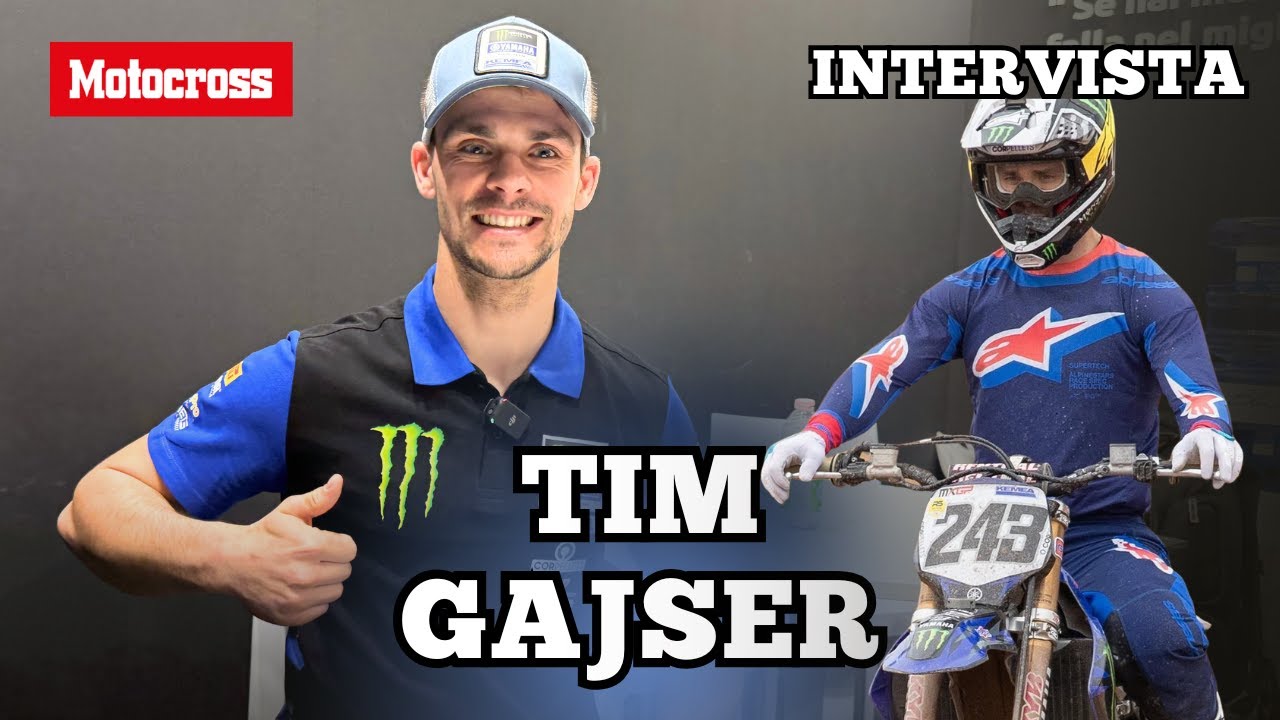 TIM GAJSER si racconta: dopo 12 anni in HONDA, ora la sfida YAMAHA ...