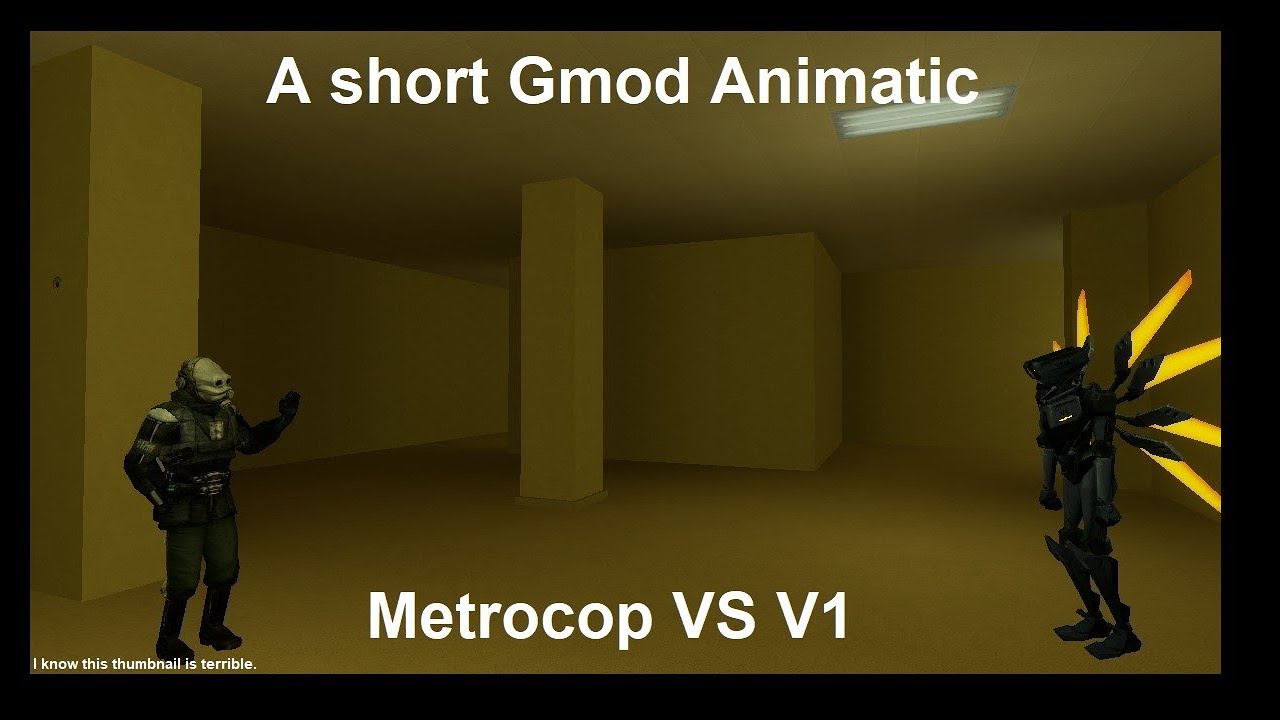 V1 vs Metrocop (A Gmod animatic) - YouTube
