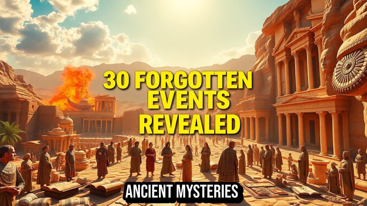 30 Forgotten Events That Shaped Ancient History | Key Moments You’ve ...