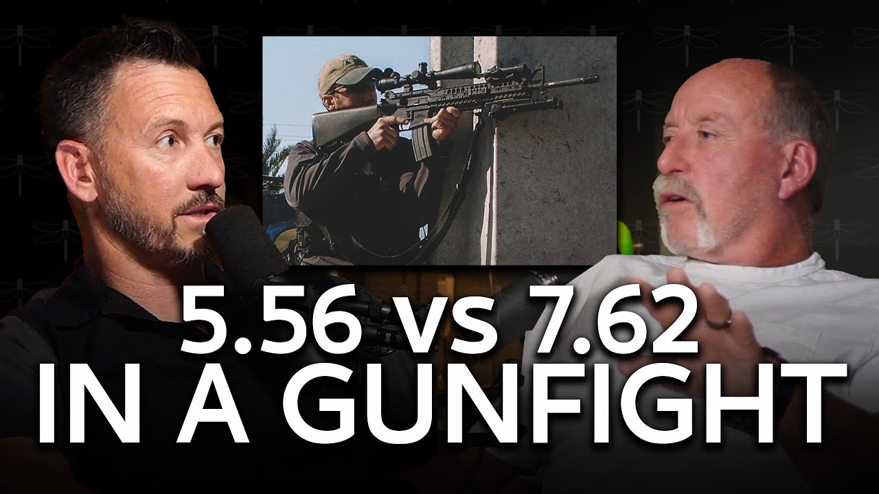 5.56 vs 7.62 NATO in a gunfight, which ones better? - YouTube