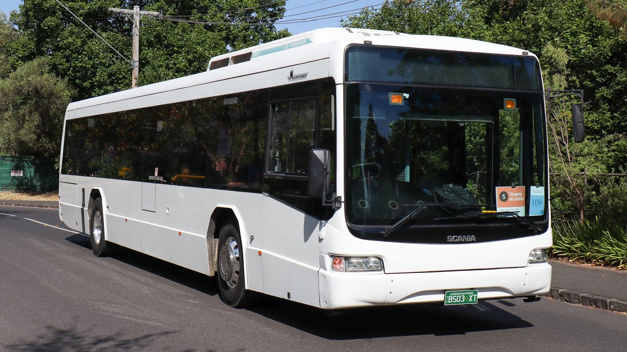 Transporter Bus BS03XT Scania L94UB, NCBC Downtown Citybus - YouTube