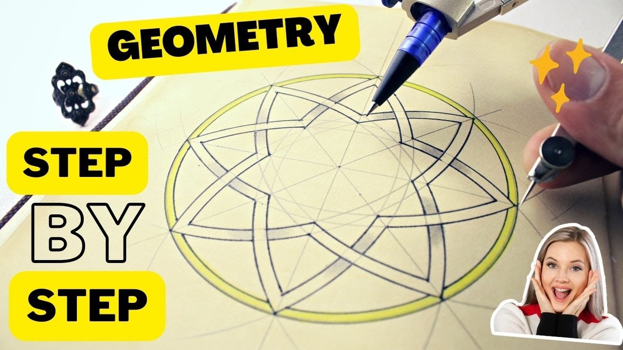 Geometric Pattern - Easy Islamic artworks - YouTube