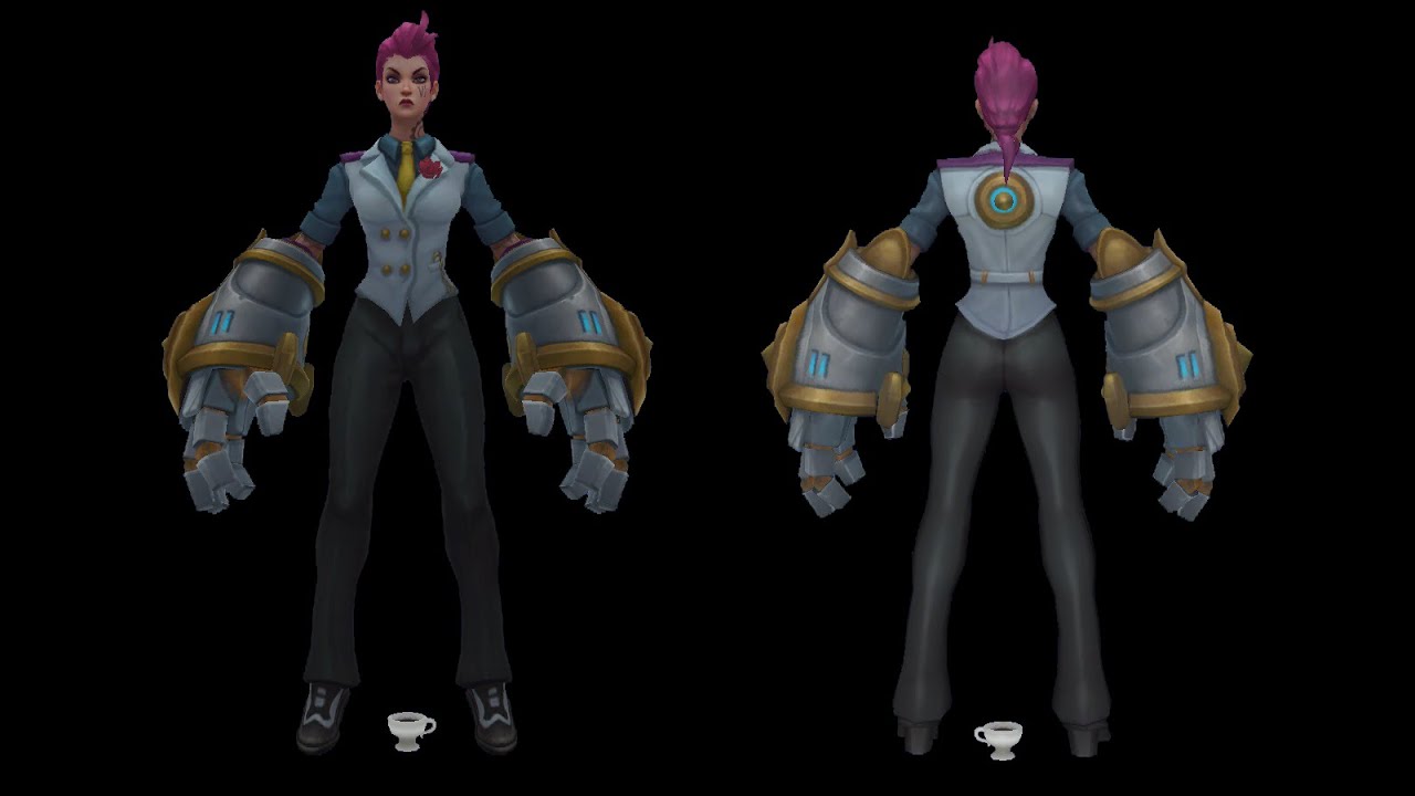 LOL / Nueva Skin Vi Gallardo / Debonair Vi New Skin - YouTube