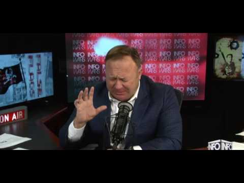 Alex Jones prays to Jesus Christ - YouTube