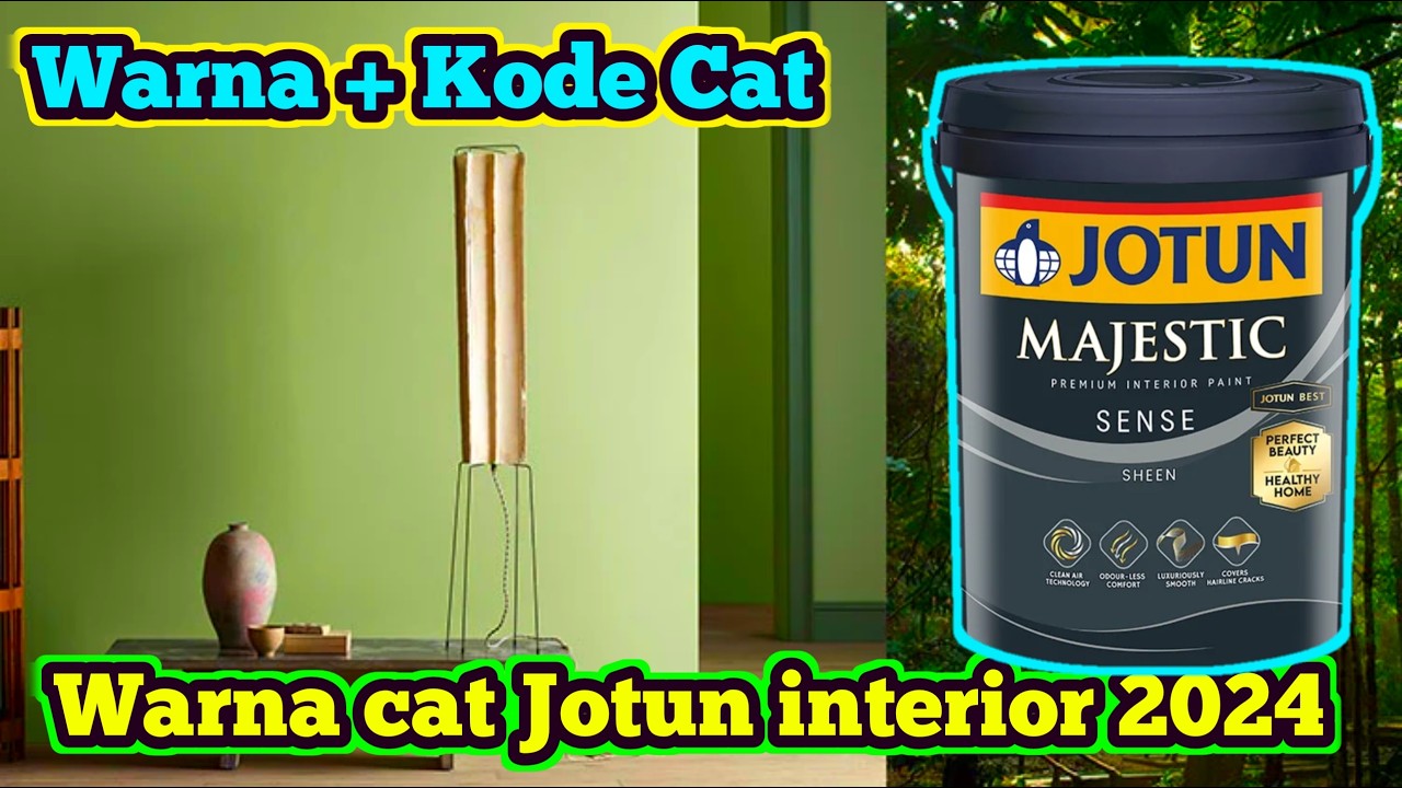 Warna cat Jotun interior 2024 berikut KODE CAT - YouTube