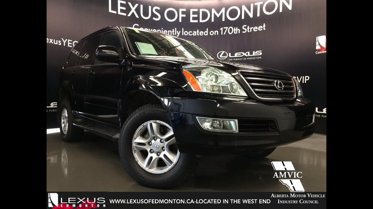 Used Black 2007 Lexus GX 470 4WD Review | Lethbridge Alberta - YouTube