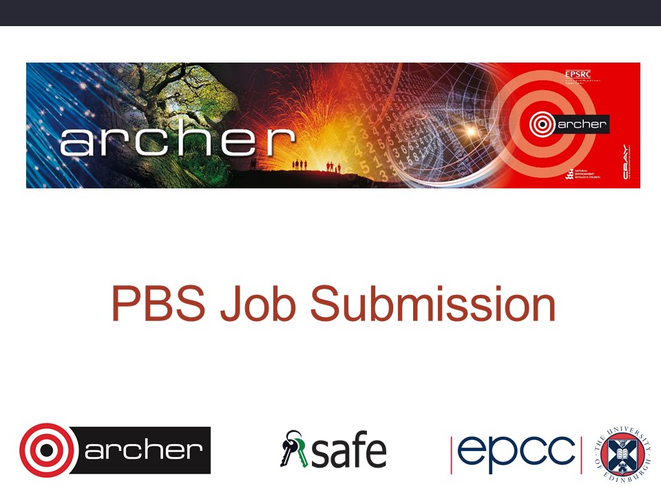 ARCHER Virtual Tutorial : PBS Job submission - YouTube