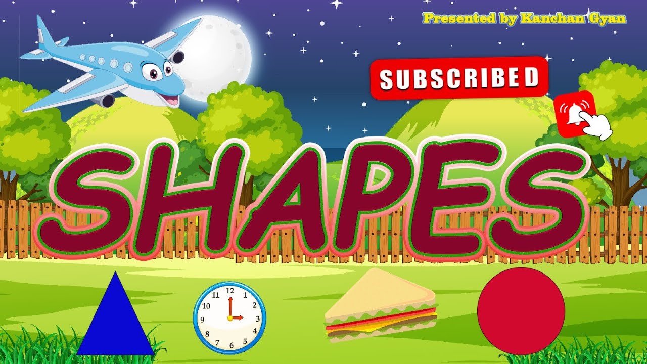 Shapes | Names of shapes | Geometry | shapes for kids | Geometry shapes ...