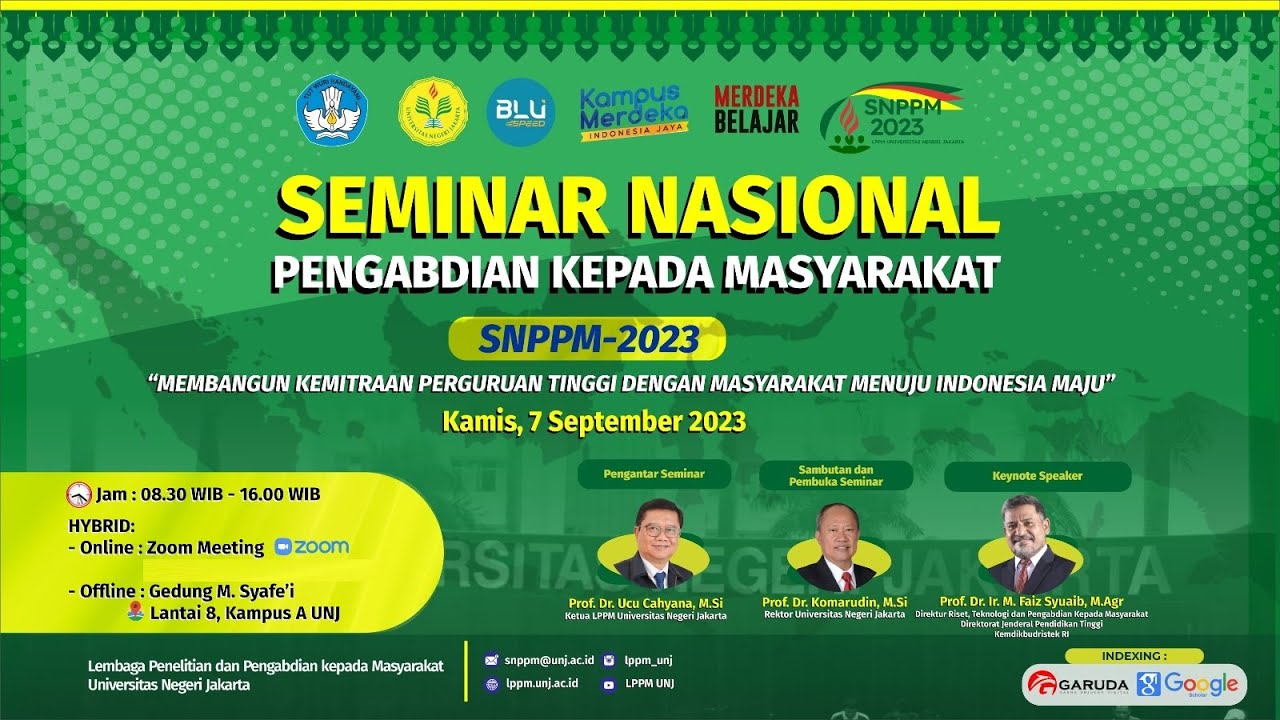 SEMINAR NASIONAL PENGABDIAN KEPADA MASYARAKAT TAHUN 2023 (SNPPM 2023 ...