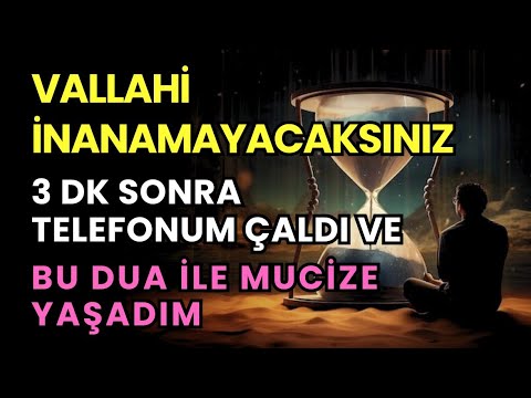 İnanılmaz! Bu Dua Sonrası 5 Dakika İçinde Beklenmedik Bir Olay Gerçekleşti ✨